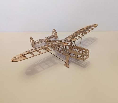 Ace Vendetta balsa Model Airplane kit, Cvilian, Freight Plane Rubber ...