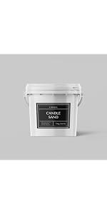 Amazon.com: Candlera Pearled Candle Sand - 650g / 23 oz +30 Wicks ...