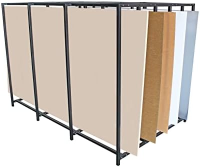 Amazon.com: Signworld 5-Bay Vertical Sheet Rack/Substrate Storage Rack ...