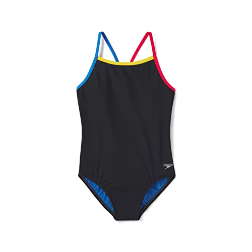 Speedo Girl's Swimsuit One Piece Thin Straps - SantaBILT®