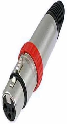 Amazon.com: NEUTRIK NC3FXS 3-PIN XLR Female Cable Mount w/Noiseless On ...