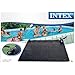 Intex Solar Heater Mat for Above Ground Swimming Pool, 47" X 47 ...