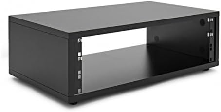 3U Rack Unit for Home & Studio Setups Compact Size, Black : Amazon.co ...