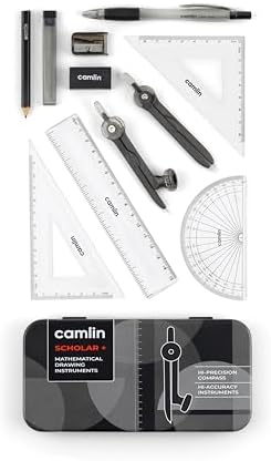 Camlin Scholar Plus Geometry Box : Amazon.in: Office Products