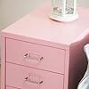 Amazon.com: MIOCASA 5 Drawer Metal File Cabinet Mobile Underdesk Chest ...