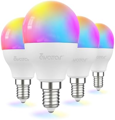 Smart LED Light Bulb E12 Candelabra Bulb WiFi Color Changing LED Bulbs ...