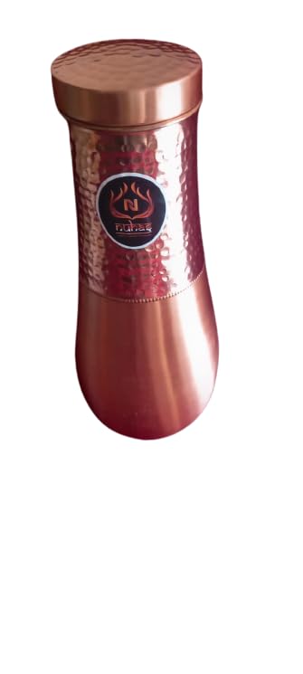 Nuhas Copper Tulip Pot for Immunity | Brain | Healthy Skin (900-950ML ...