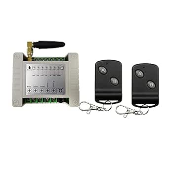 AC110V 220V 10A Remote Control Switch Motor Forwards Reverse Up Down ...