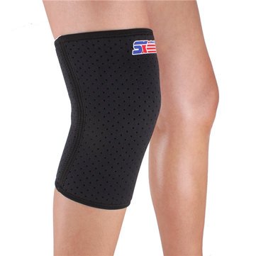 SHUOXIN Ventilate Basketball Knee Pads Elastic Knee Cap Leg Support ...