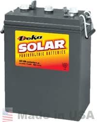 Amazon.com : MK 8L16LTP FLA 370 AH (20HR)6V Flooded Wet Cell Battery ...