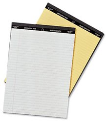 5 Star Office Executive Pad Perforated Top Feint Ruled Blue Margin Red ...