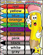 Scholastic Teacher's Friend Colors Friendly Classroom Chart: unknown ...