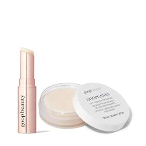 Amazon.com : goop Beauty Lip Balm & Eye Masks Bundle | 1 Clear ...