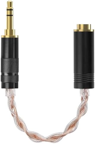 Geekria 3.5mm Stereo Male to 4.4mm Balanced Female Headphones Plug ...