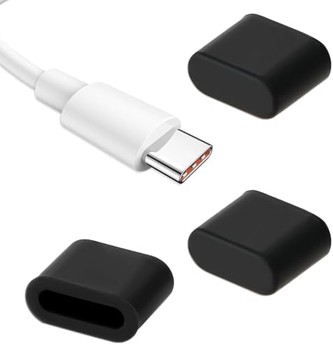 Amazon.com: 20 Pcs USB C Dust Caps Port Anti Dust Plug Silicone Type C ...