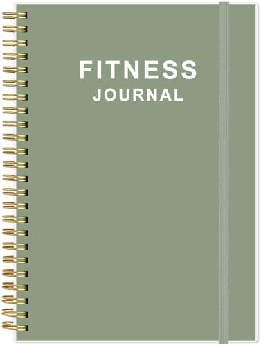 Amazon.com : Fitness Journal for Women & Men - A5 Workout Journal ...