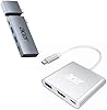 Amazon.com: Acer USB C to HDMI Adapter, 4K USB C Hub with 100W PD, USBA ...