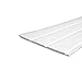 5m Length x 300mm White Plastic Soffit Board - uPVC Hollow Soffit ...