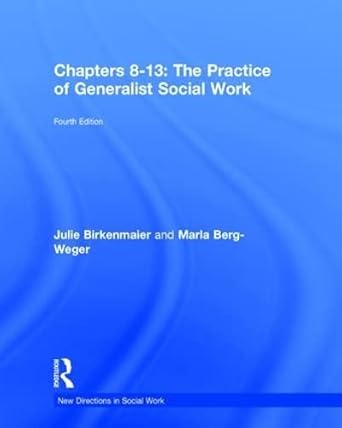 Amazon.com: The Practice of Generalist Social Work: Chapters 8-13 (New Directions in Social Work ...