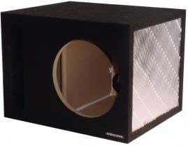 Amazon.com: OBCON Single 15" Slot Vented Hatchback Speaker Enclosure ...