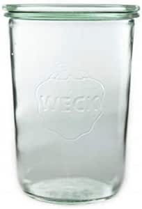 Set of SIX 850ml Large Weck Jars. German Made Classic Design. Model 743. : Amazon.com.au ...