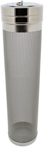 Amazon.com: Brewing Hopper Basket, Stainless Steel 300 Micron Mesh ...