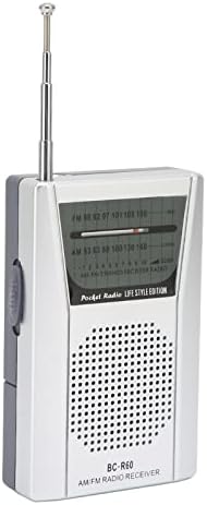 Amazon.com: Portable Radios, Pocket AM/FM Radio, Mini Radios, with 5W ...
