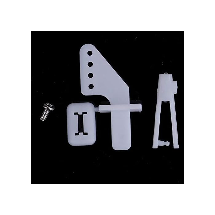 Buy WOA 4 Sets Medium Lock On Nylon Control Horn and Clevis 21mm Set ...