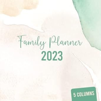 Amazon.com: Family Planner 2023: 12 Months Calendar 2023, January 2023 ...