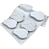 Amazon.com: mostsom Pear Shape Silicone Mold 3D Cake Moulds Mousse For ...