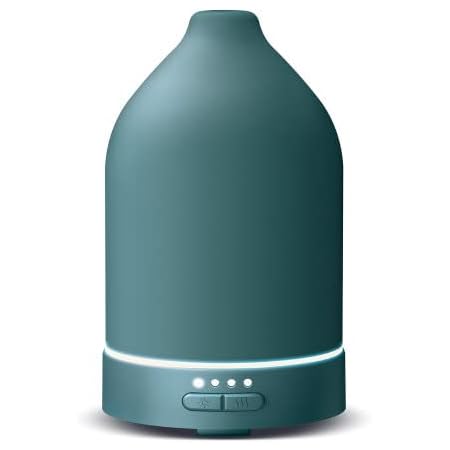 Amazon.com: Brookstone Essential Oil Ceramic Diffuser, Ripple ...