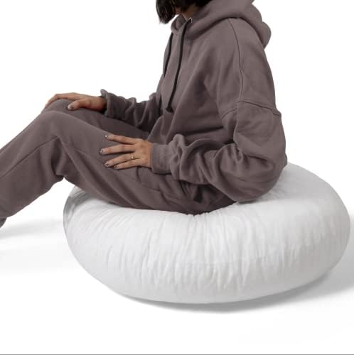 Amazon.com: Codi Round Floor Pillow Insert 2 Sets, Large Thick ...