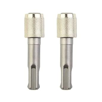 2Pcs SDS Bits Adapter, 1/4" Hex Shank Screwdriver Bit Holder for SDS ...