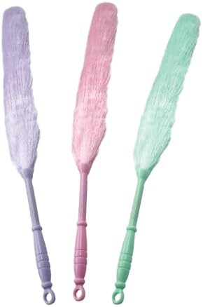 Feather Static Duster Dust Cleaner Soft Synthetic Fibers Attracts Dust ...