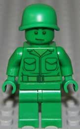 LEGO Toy Story Green Army Soldier Minifigure Split from set 7595 ...
