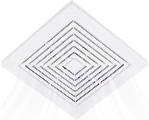 Amazon.com: Baquler Exhaust Bathroom Fan Cover Bathroom Ceiling Fan ...