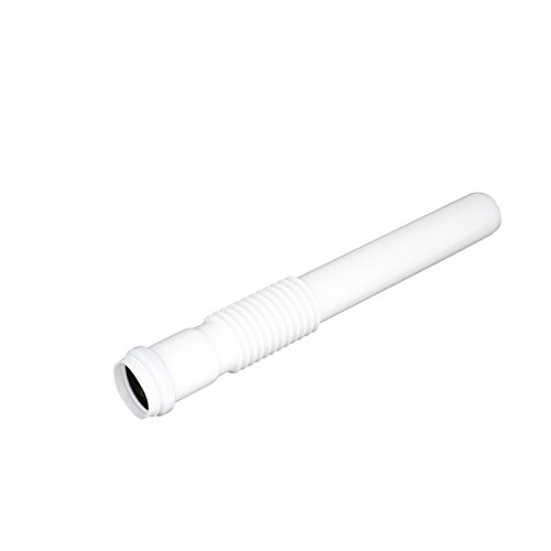 Push Fit Flexible Waste Pipe Connector 50mm Length 500mm Flexi Water ...