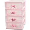 Amazon.com: Lovely Pink Mini Receiving Storage Box With Multi-layers ...