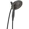 Amazon.com: Delta Faucet 5-Spray In2ition 2-in-1 Dual Shower Head with ...