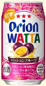 Amazon.co.jp: Orion Beer WATTA Passion Fruit 350 Cans x 24 Bottles (1 ...