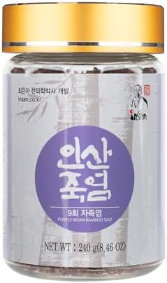 Amazon.com : INSAN Bamboo Salt Ultimate Purple 9x Roasted Crystal ...