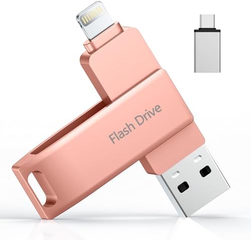 MFi Certified Flash Drive for iPhone Photo Stick - 512GB Portable ...
