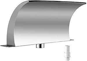 L-ROM Vattenfall pool fontän, pool fontän rostfritt stål pool ...