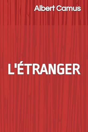 L'Étranger (Albert Camus) (French Edition) | Amazon.com.br