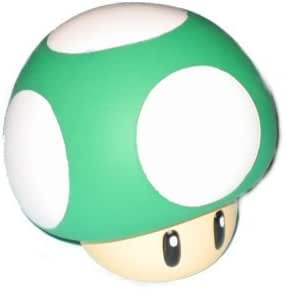 Amazon.com: Nintendo Super Mario Bros. One-Up Mushroom Figure : Toys ...