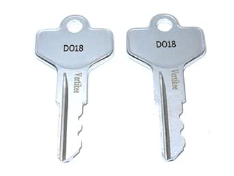 DO18 Keys for Allen Bradley Elec Switch Keyed Switches Cut D018 Keys ...