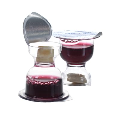 Amazon.com : World Communion Cups and Wafer Set Gluten Free - Purple ...