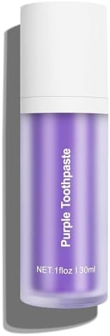 Amazon.com : Purple Toothpaste for Teeth whitening, V34 Colour ...