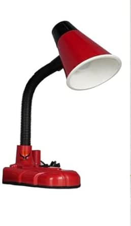 Buy ALUCIFIC Red Desk Study Lamp with B22 Holder | Including 5W Bulb ...