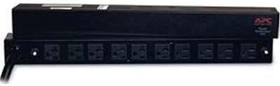 Amazon.com: APC AP9560 AP9560 Rack PDU, Basic, 1U, 30A, 120V, (10) 5-20 ...